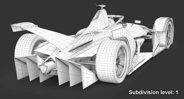 3D model gen2 mercedes formula e - TurboSquid 1393286