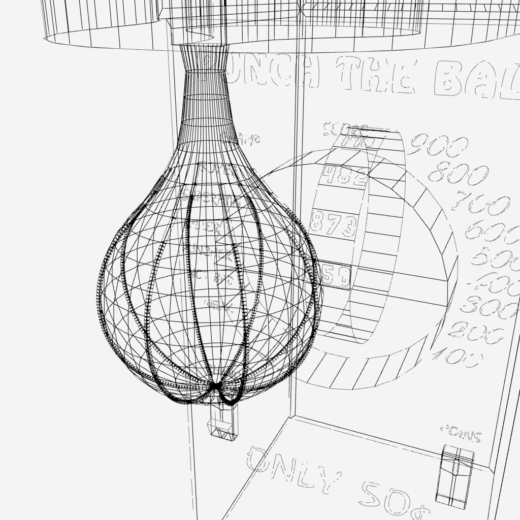 3D boxing machine - TurboSquid 1393315