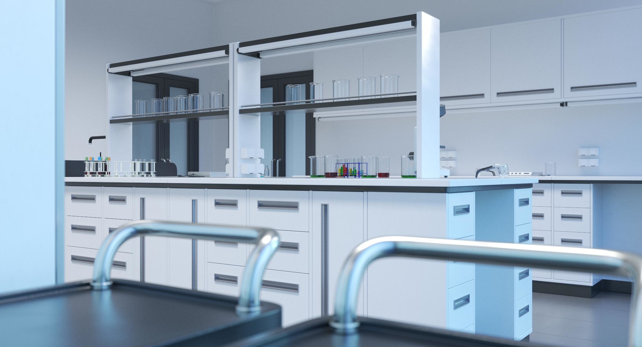 3D model laboratory lab - TurboSquid 1393822