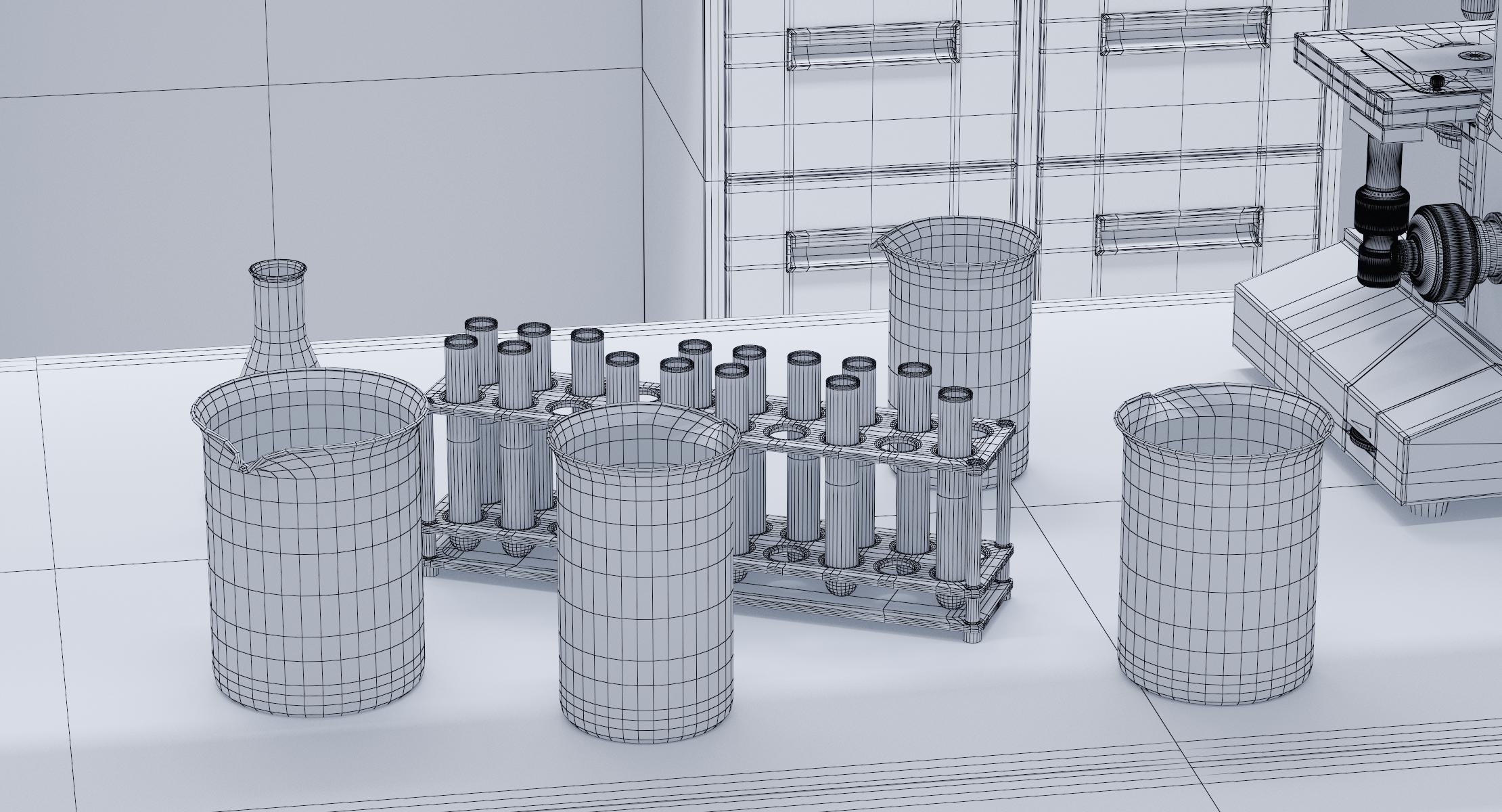 3D model laboratory lab - TurboSquid 1393822