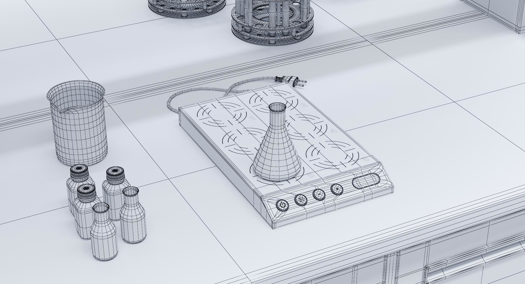 3D model laboratory lab - TurboSquid 1393822