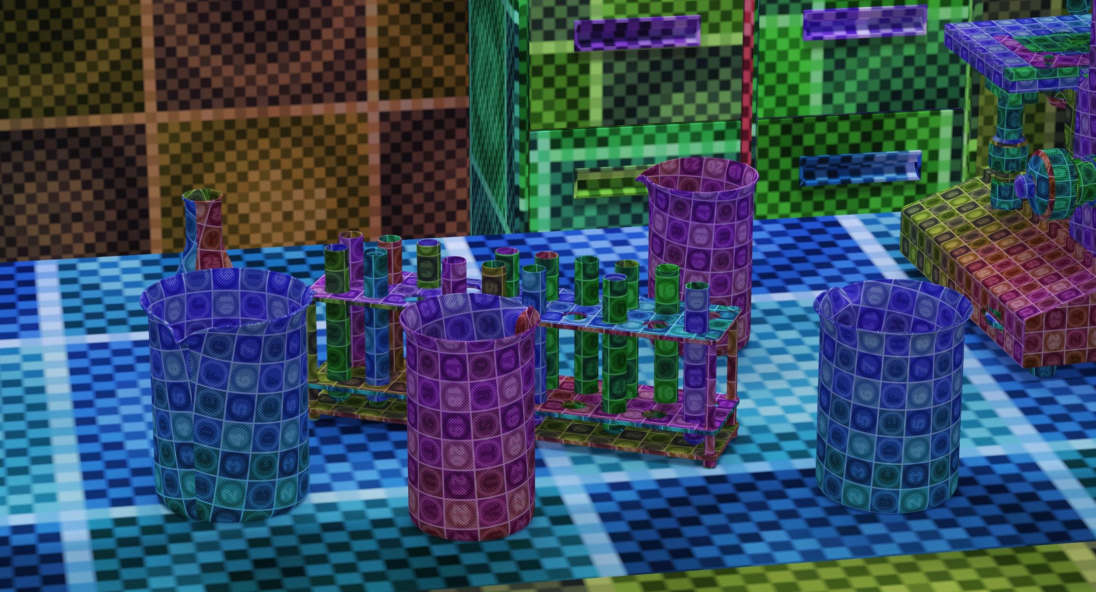 3D model laboratory lab - TurboSquid 1393822