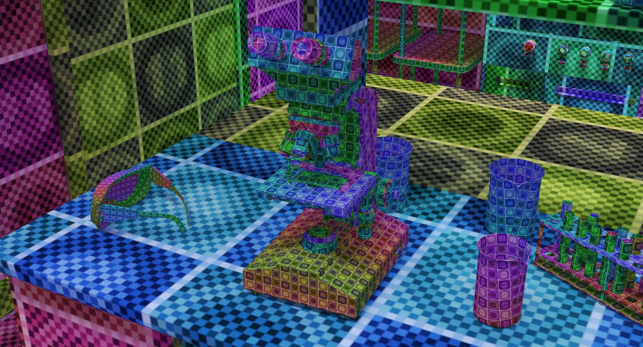 3D model laboratory lab - TurboSquid 1393822