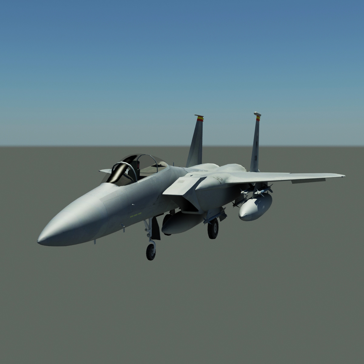 3D f15 c model - TurboSquid 1301677