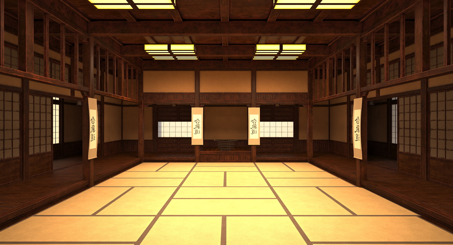 3D dojo room - TurboSquid 1394114
