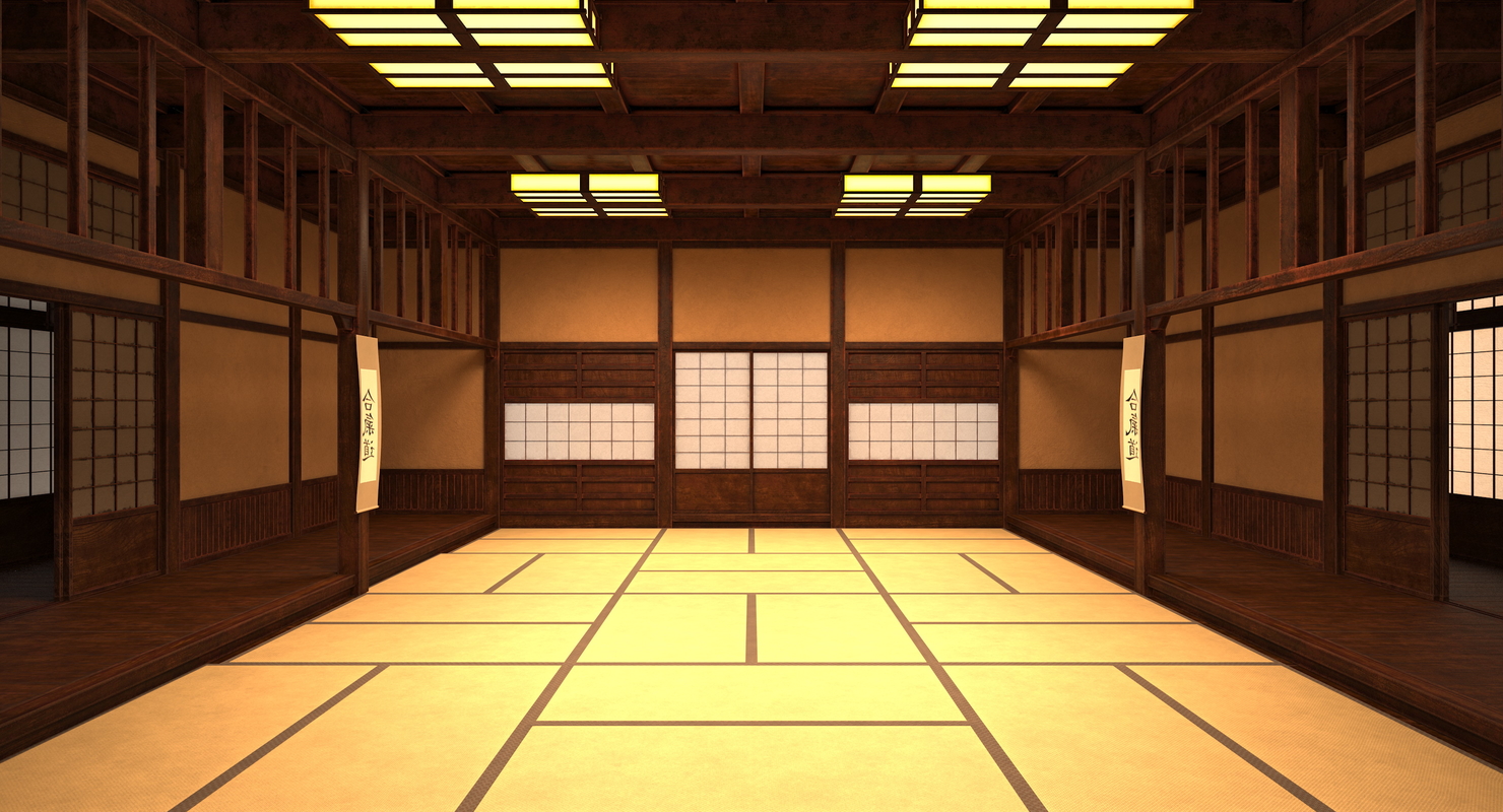 3D dojo room - TurboSquid 1394114
