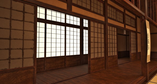 3D dojo room - TurboSquid 1394114