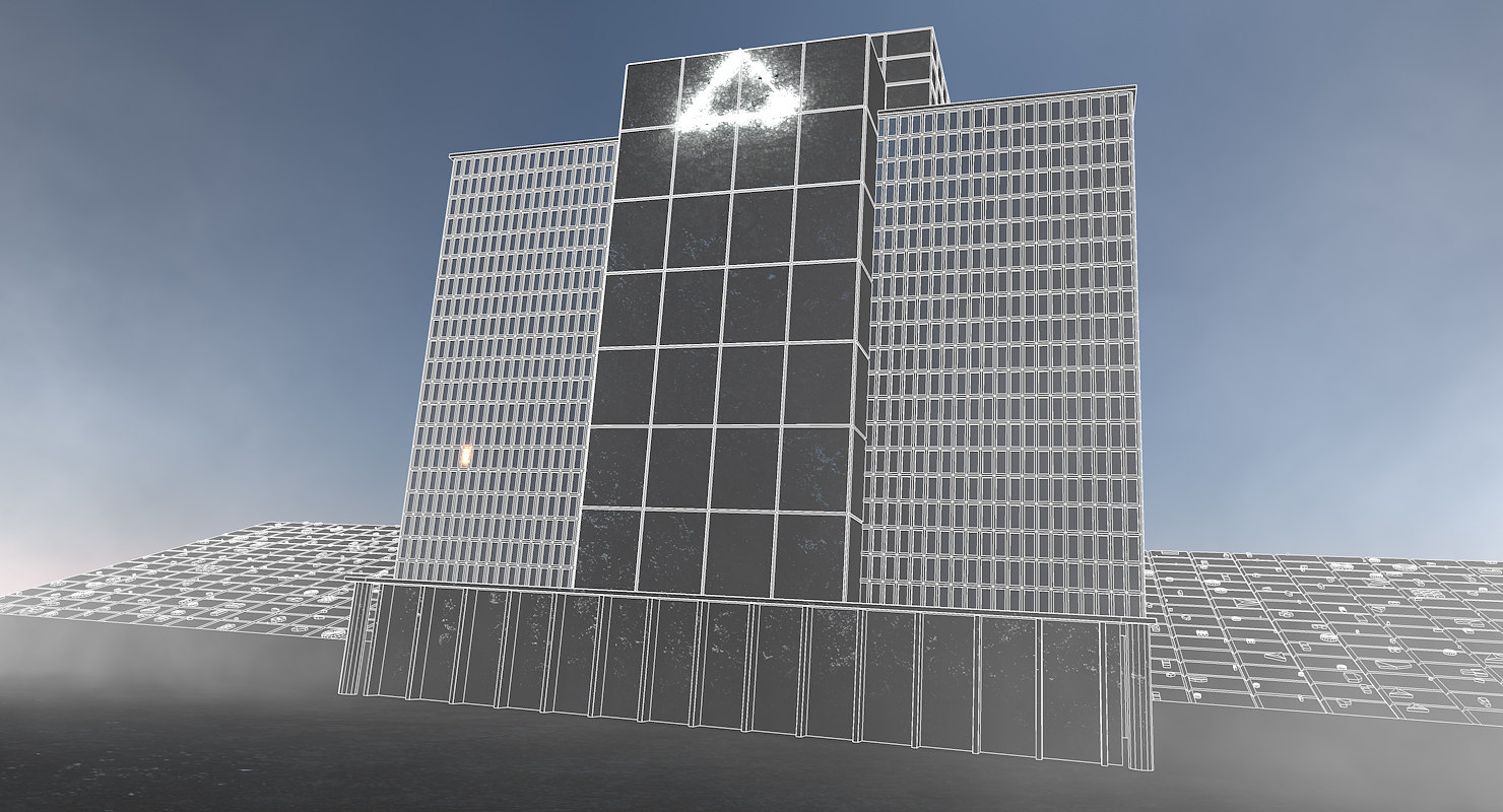 3D concepts horror building environment - TurboSquid 1393777