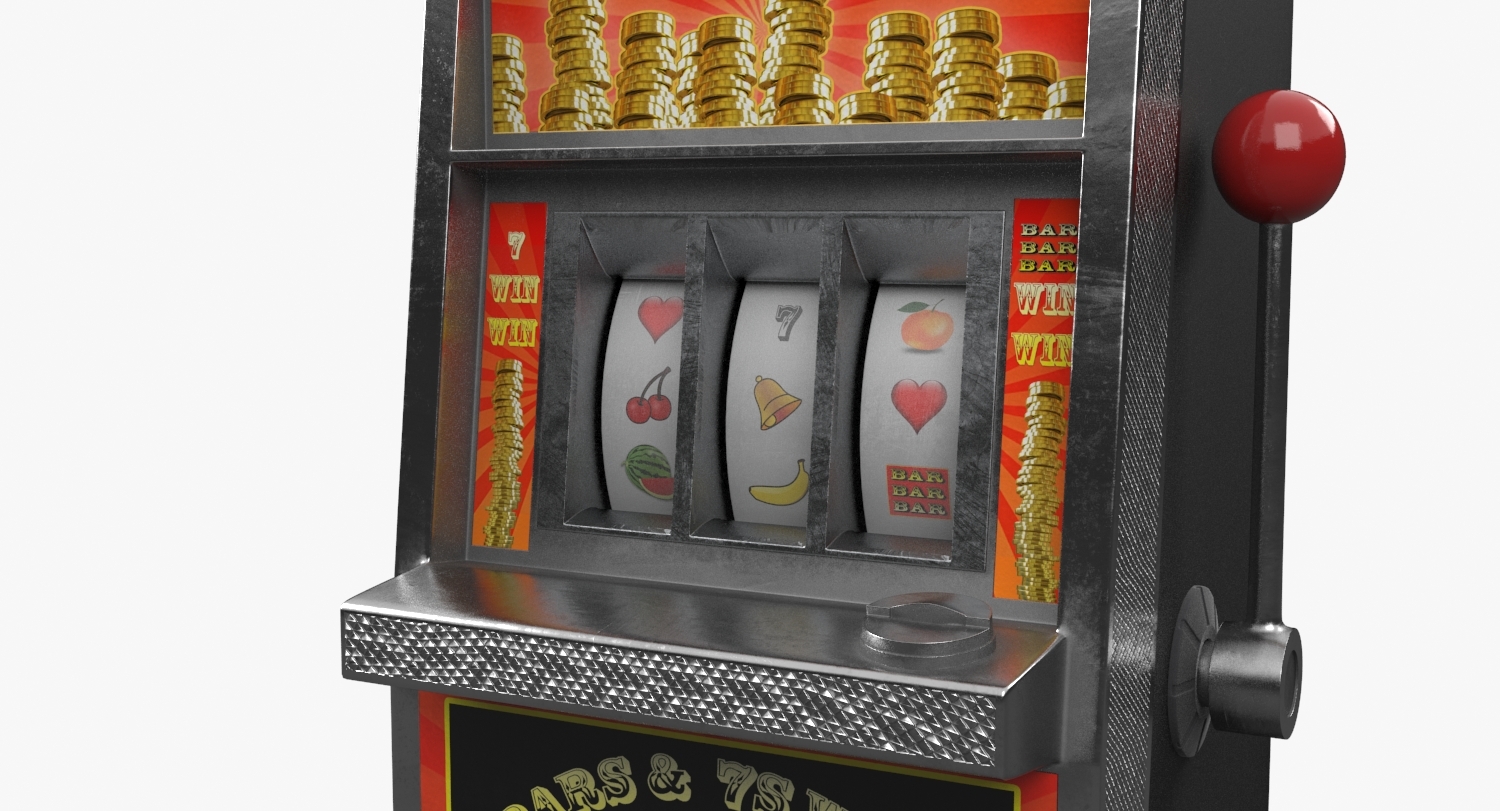 Slot machine model - TurboSquid 1393782