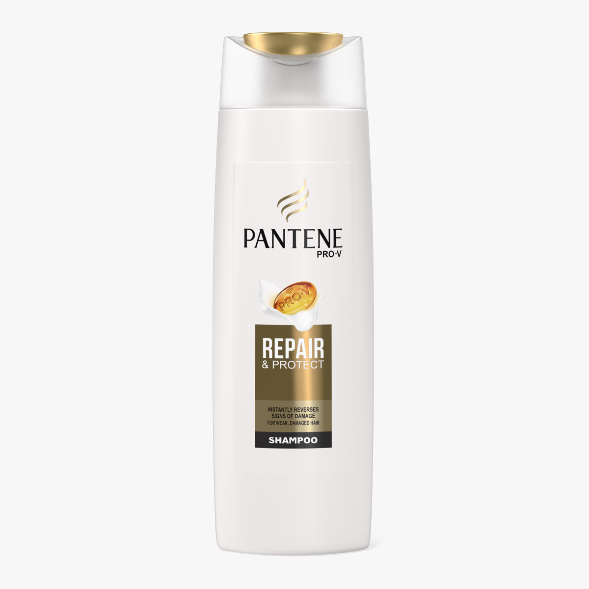 3D pantene pro v shampoo bottle model - TurboSquid 1394334