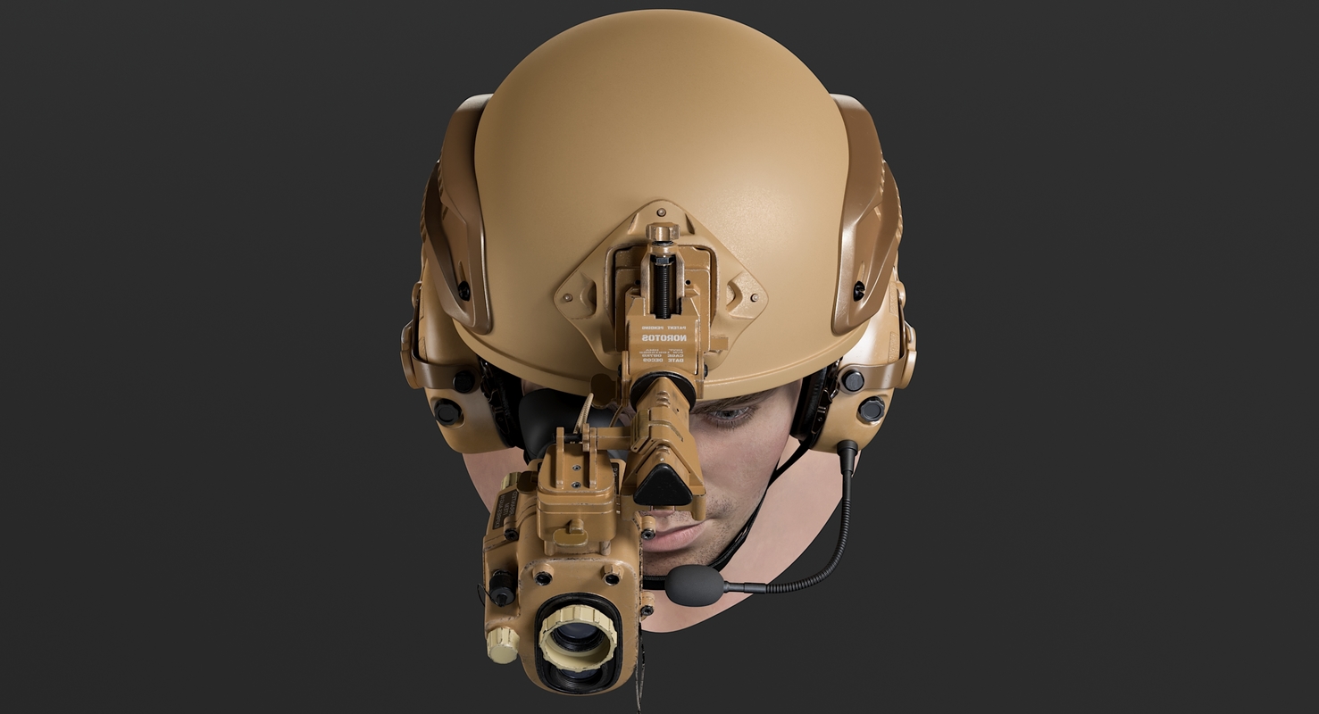 Male marine head model - TurboSquid 1393824