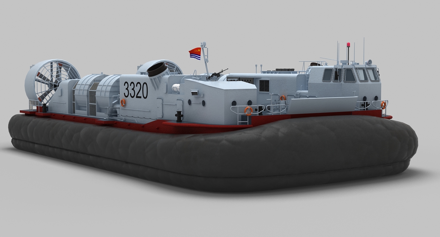Chiński typ 726 LCAC Model 3D - TurboSquid 1393988