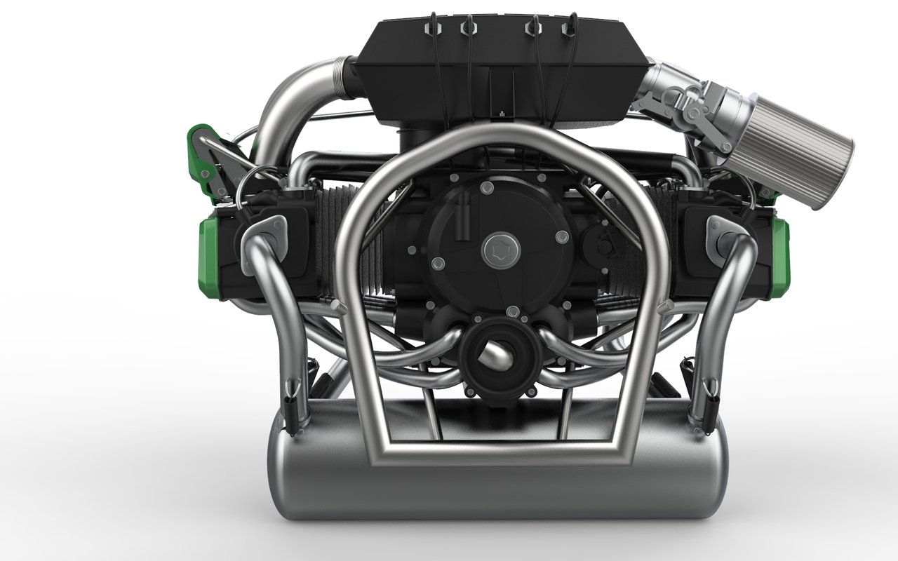 3D rotax engine 912s series model - TurboSquid 1394023