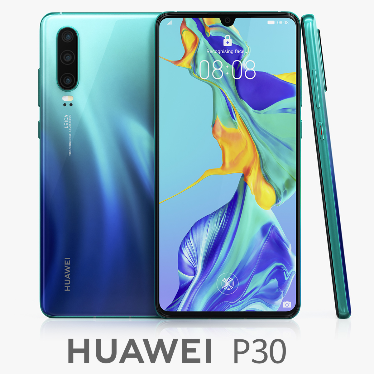Huawei p30 pro model - TurboSquid 1394089