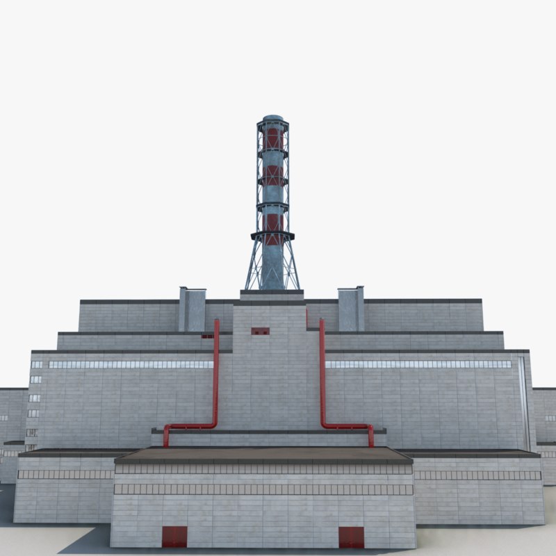 3D power plant chernobyl model - TurboSquid 1394654