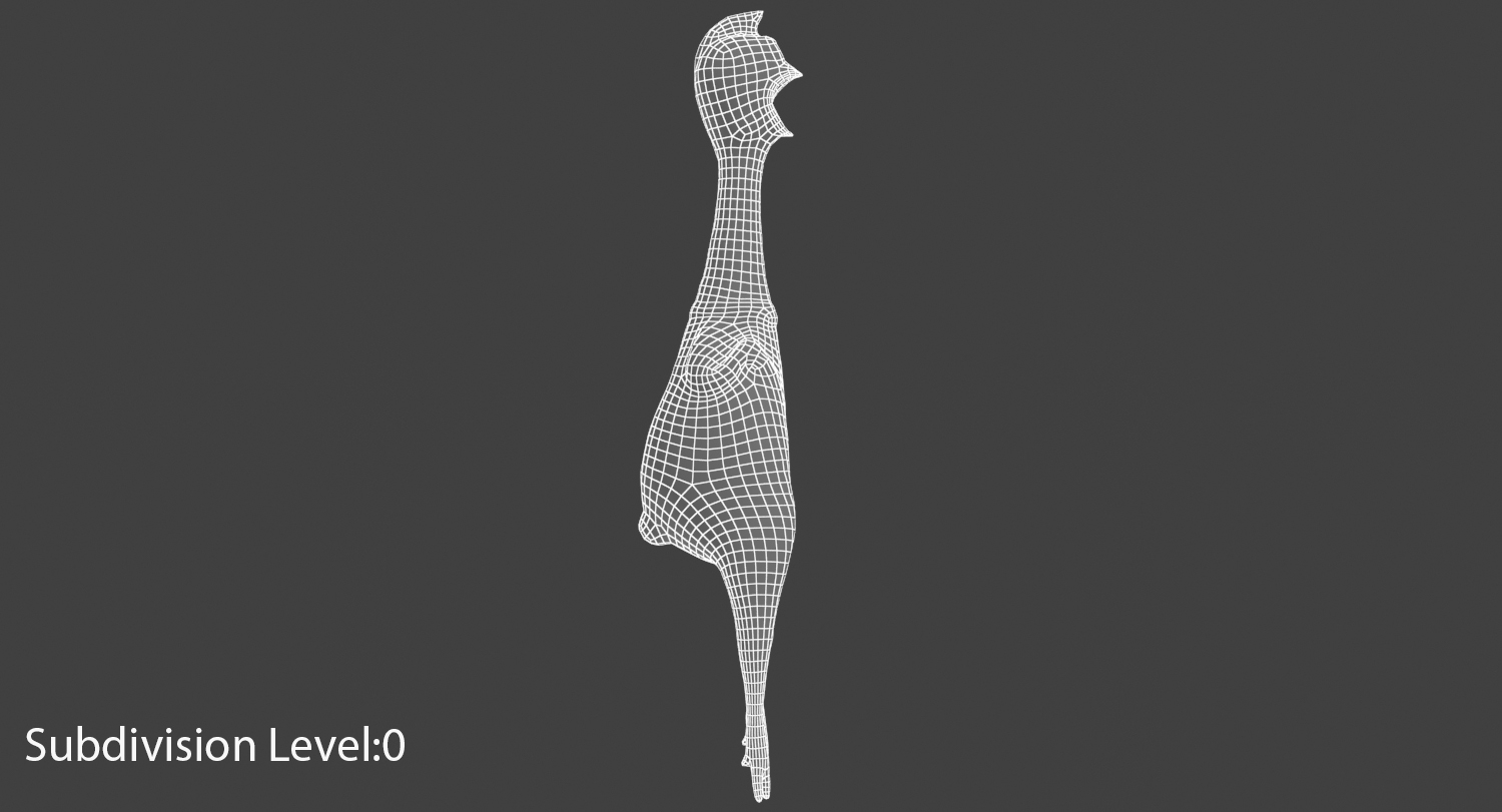 3D rubber chicken model - TurboSquid 1394669