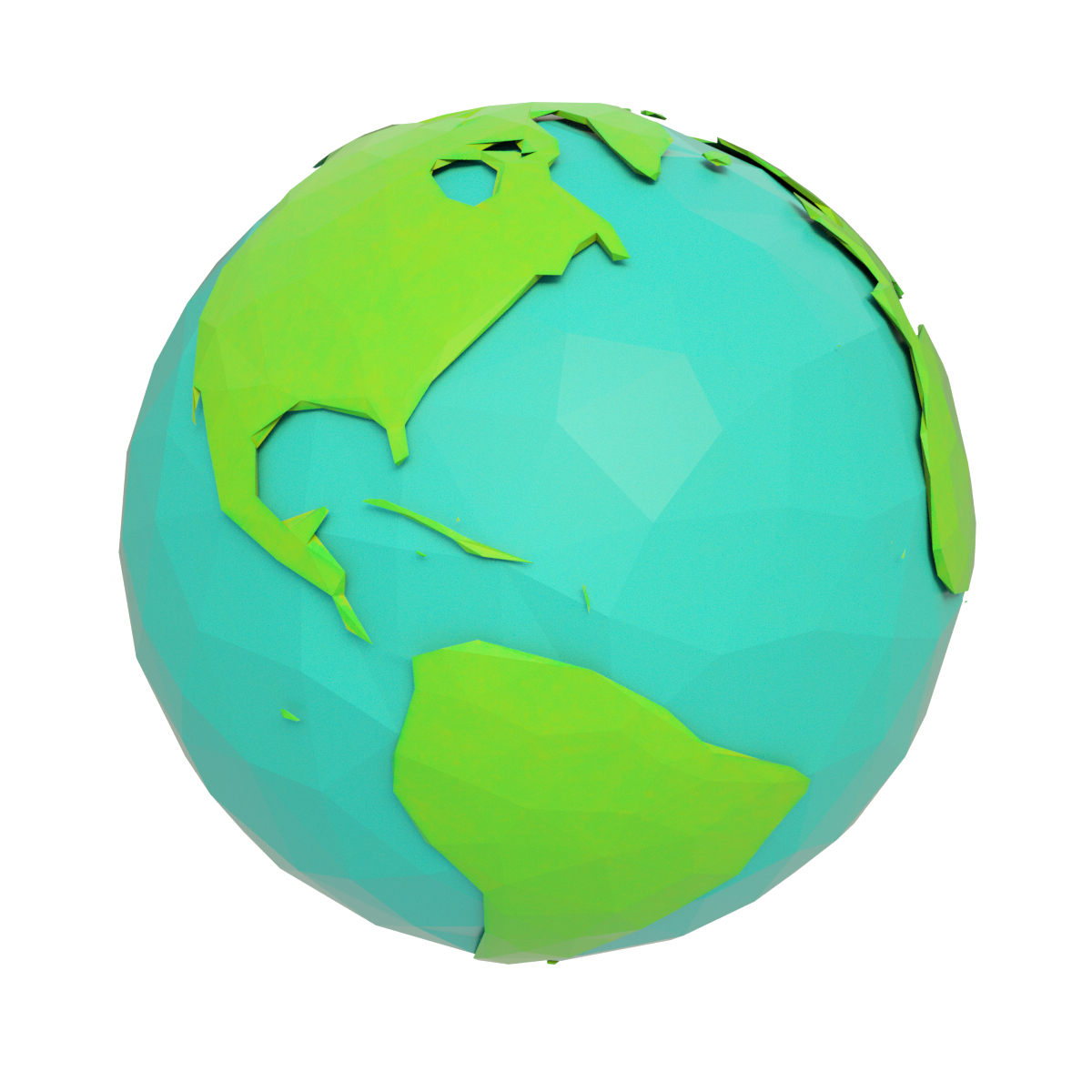 Cartoon earth world 3D model - TurboSquid 1394697