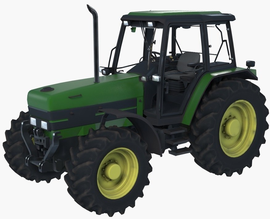 3D tractor - TurboSquid 1223338