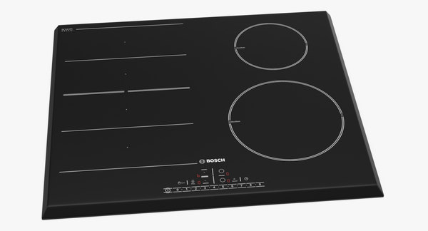 Induction hobs bosch 3D model - TurboSquid 1395216