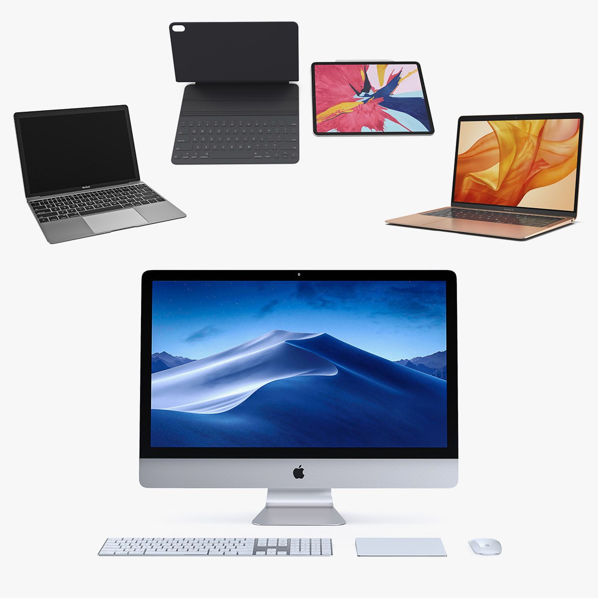 3D apple computers 2018 - TurboSquid 1395195