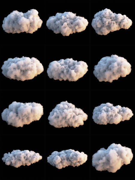 Cloud 3D Models for Download | TurboSquid