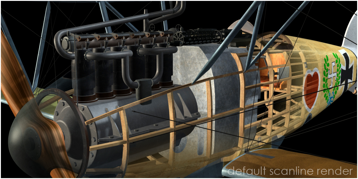 Albatros d iii werner 3D model - TurboSquid 1395097