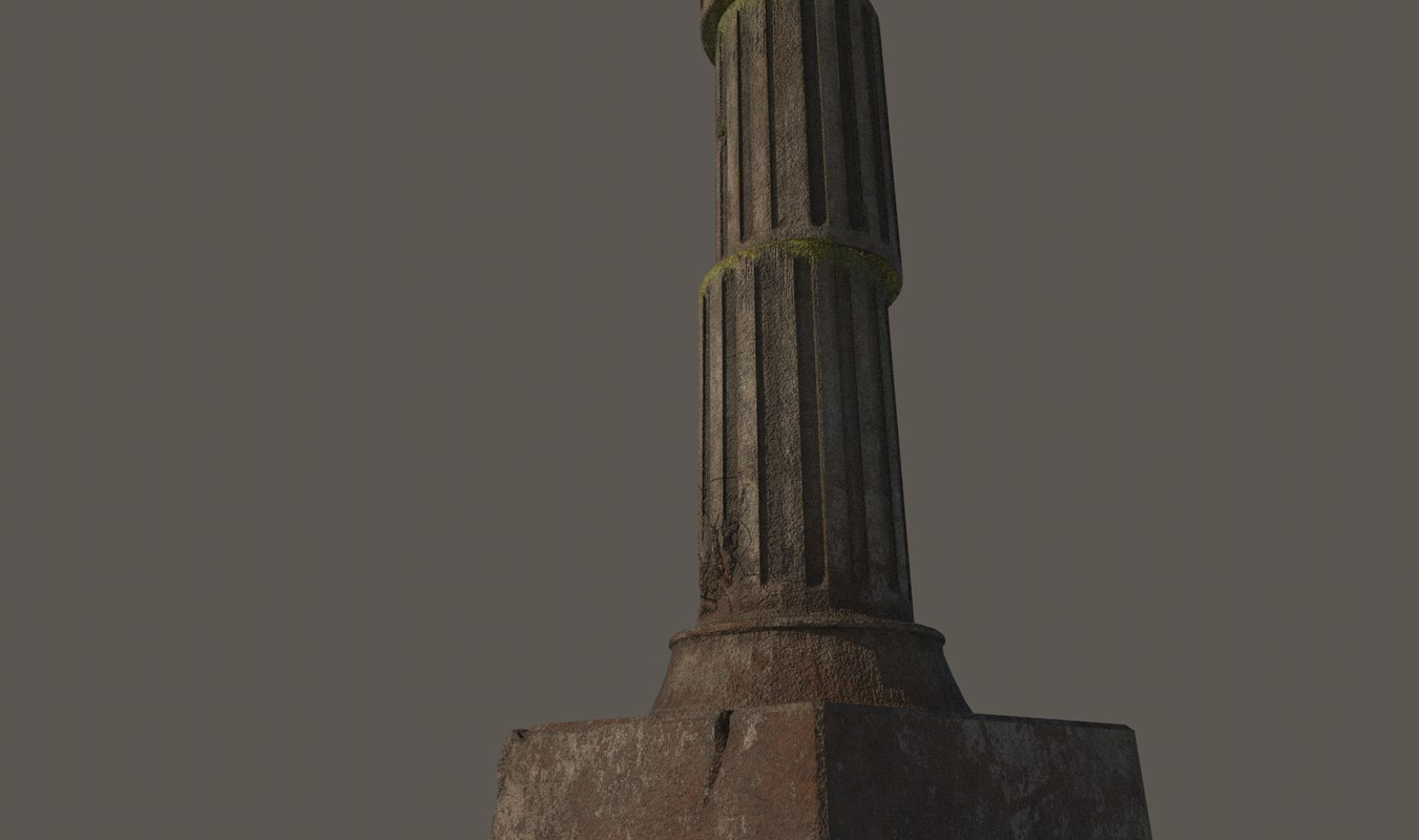 Free greek pillar 3D model - TurboSquid 1395193