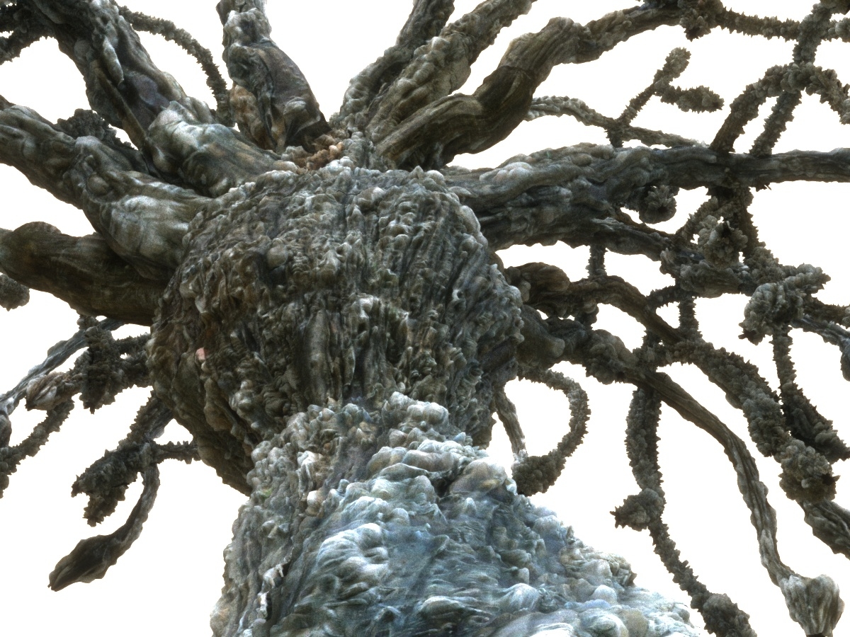 Alien forest tree 3D - TurboSquid 1395269