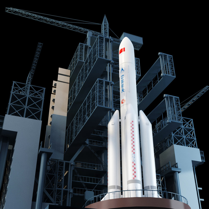 3D rocket tower - TurboSquid 1395719
