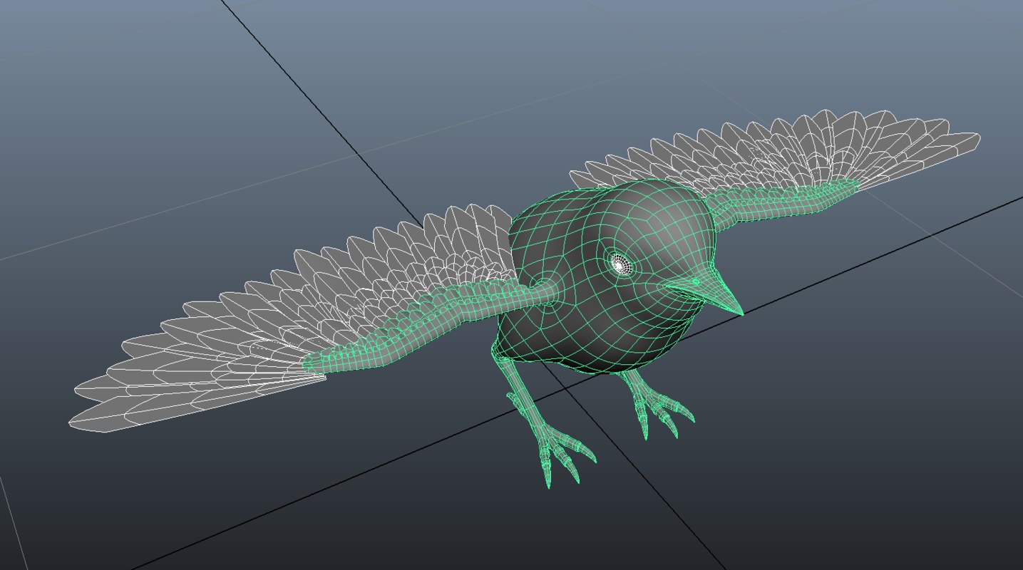 Rig sparrow bird 3D model - TurboSquid 1395740