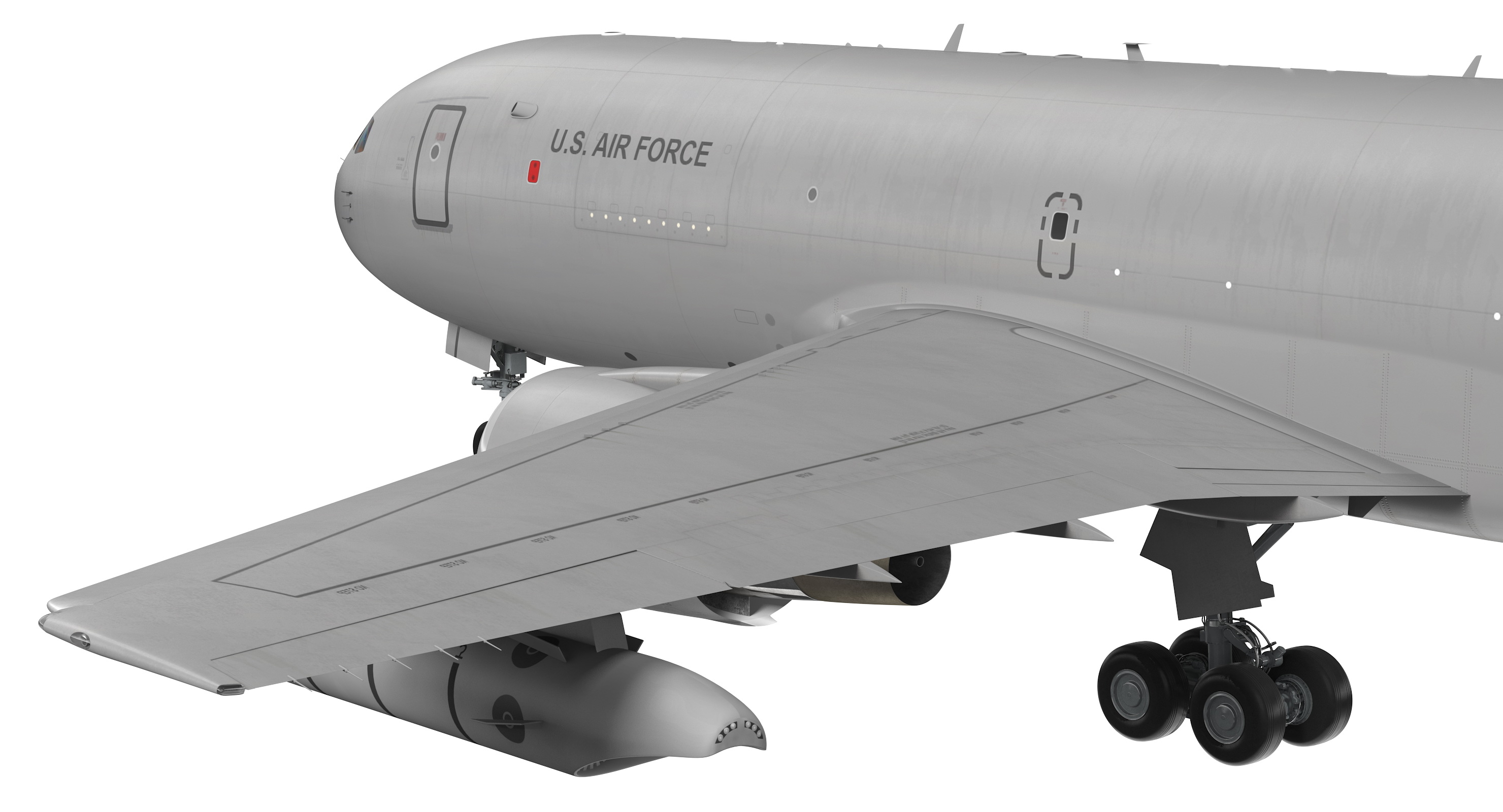 3D boeing kc46 pegasus military model - TurboSquid 1395856