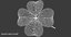 3D clover shamrock flower model - TurboSquid 1395861