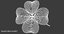 3D clover shamrock flower model - TurboSquid 1395861
