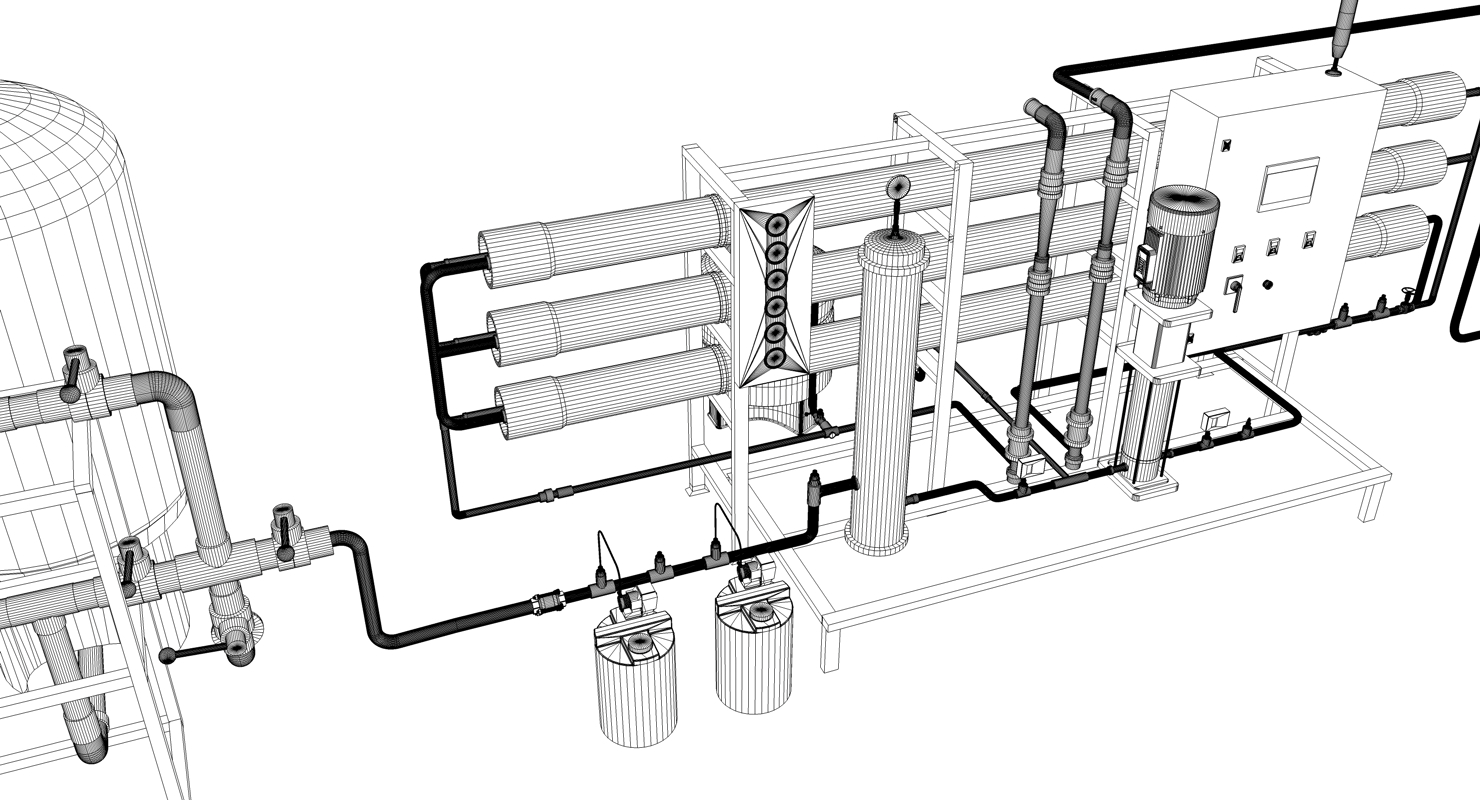 3D model reverse osmosis ro - TurboSquid 1395912