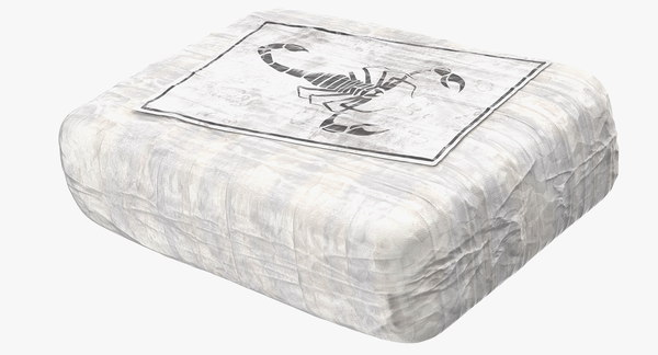 Cocaine bricks package 3D model - TurboSquid 1396106