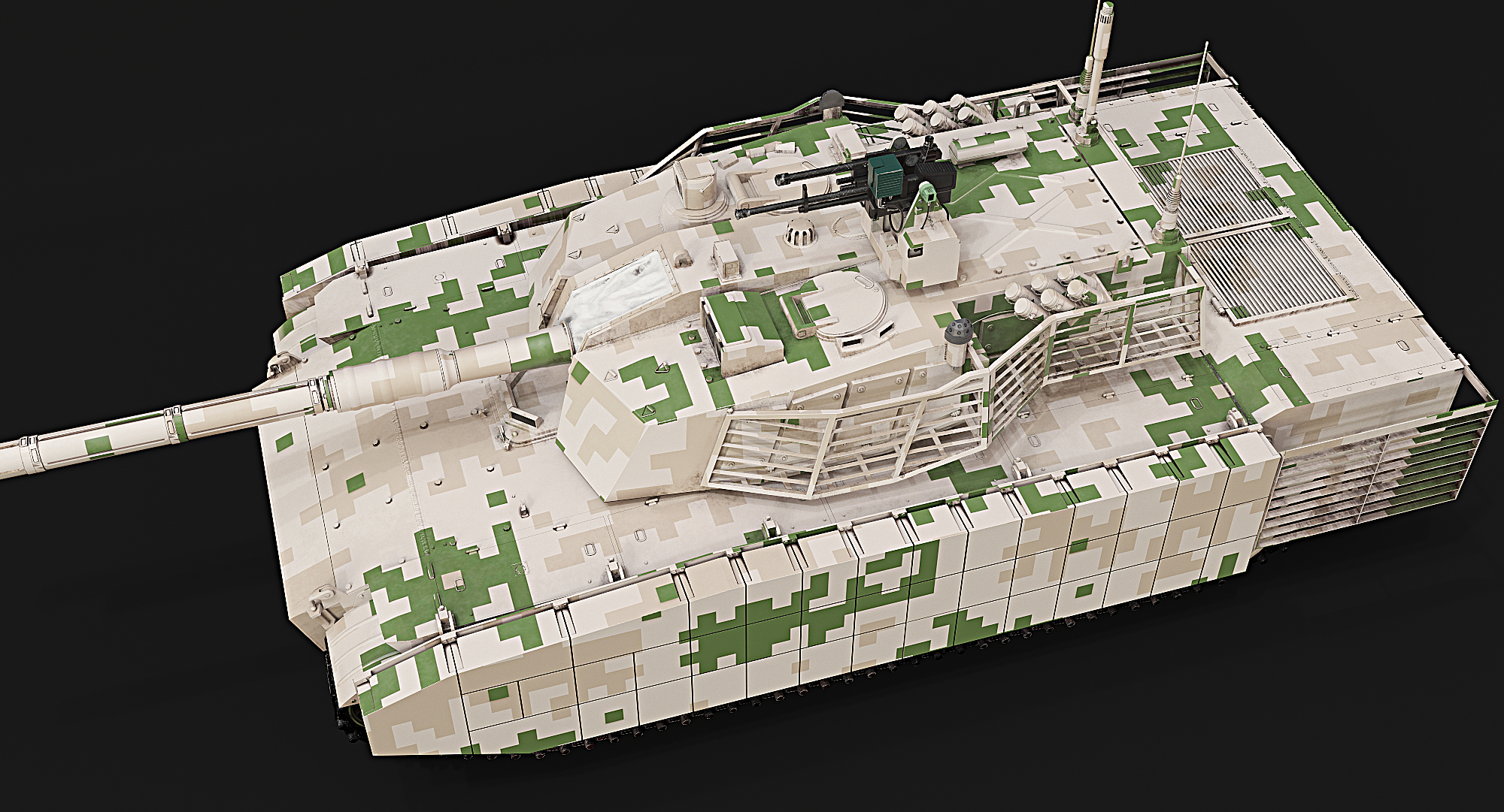 Vt-5 main battle 3D model - TurboSquid 1395959