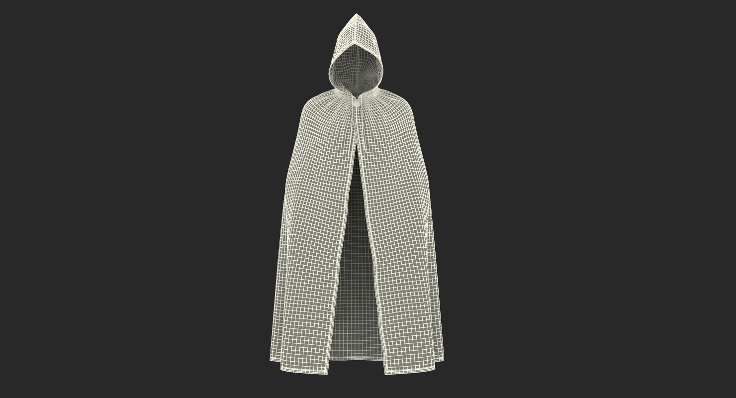 Medieval cloak 3D model - TurboSquid 1396134