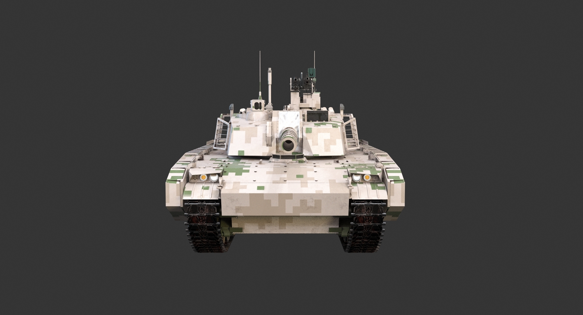 modelo 3d VT-5 MBT tanque de batalla principal de China - TurboSquid ...