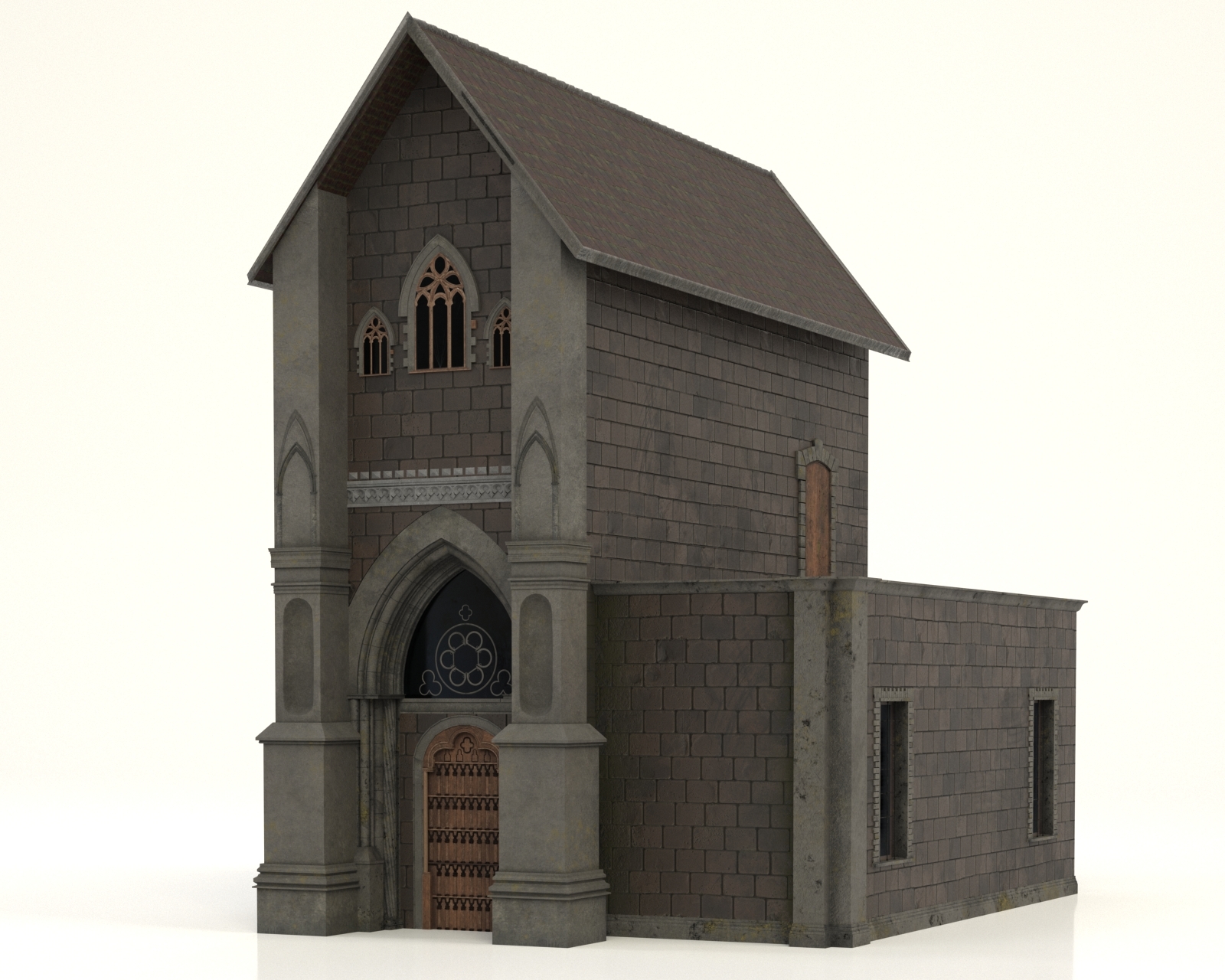 Bloodborne church buildings model - TurboSquid 1396132