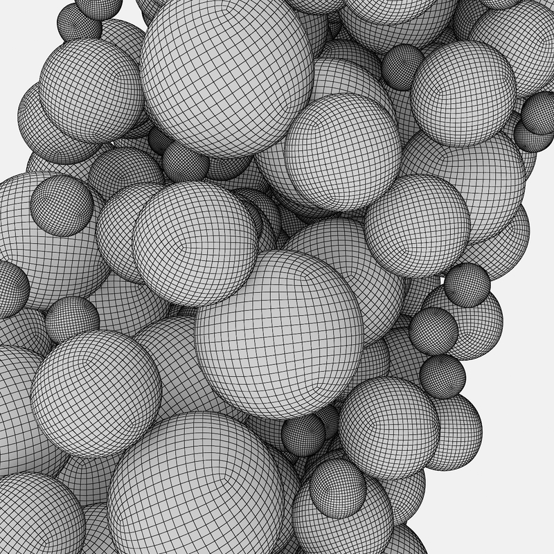 3D model calligraphic digit 3 number - TurboSquid 1396148