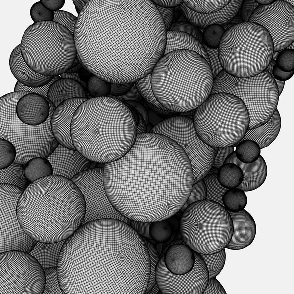 3D model calligraphic digit 3 number - TurboSquid 1396148