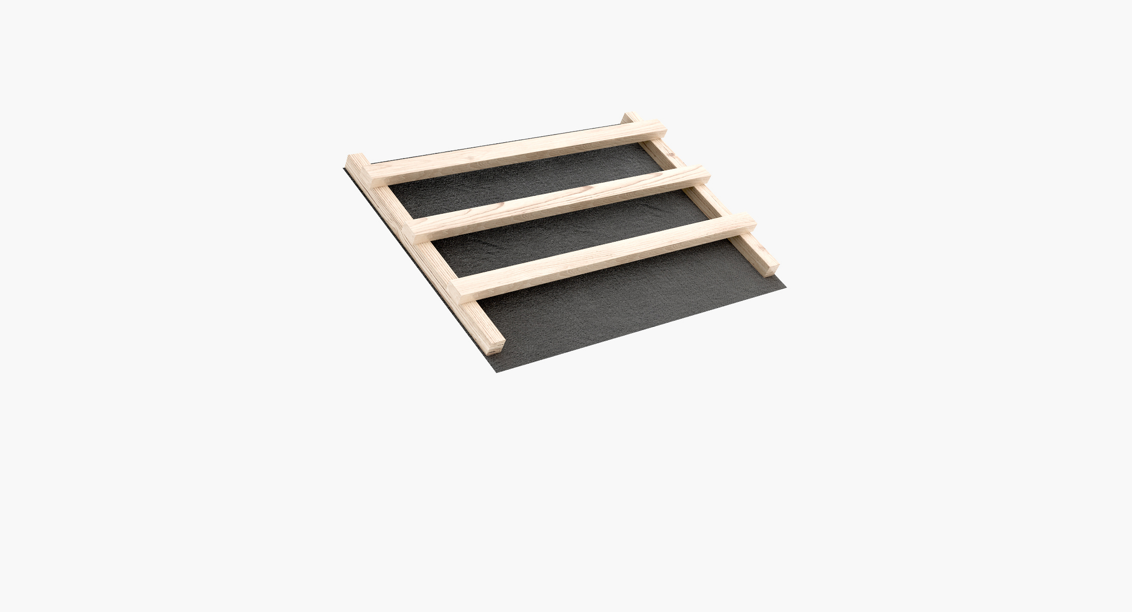 3D cut section roof - TurboSquid 1396938