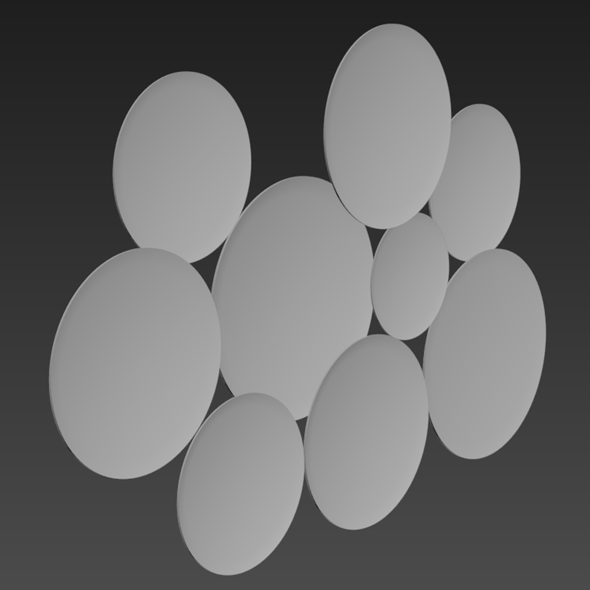 3D hands - abstract concentric - TurboSquid 1396801