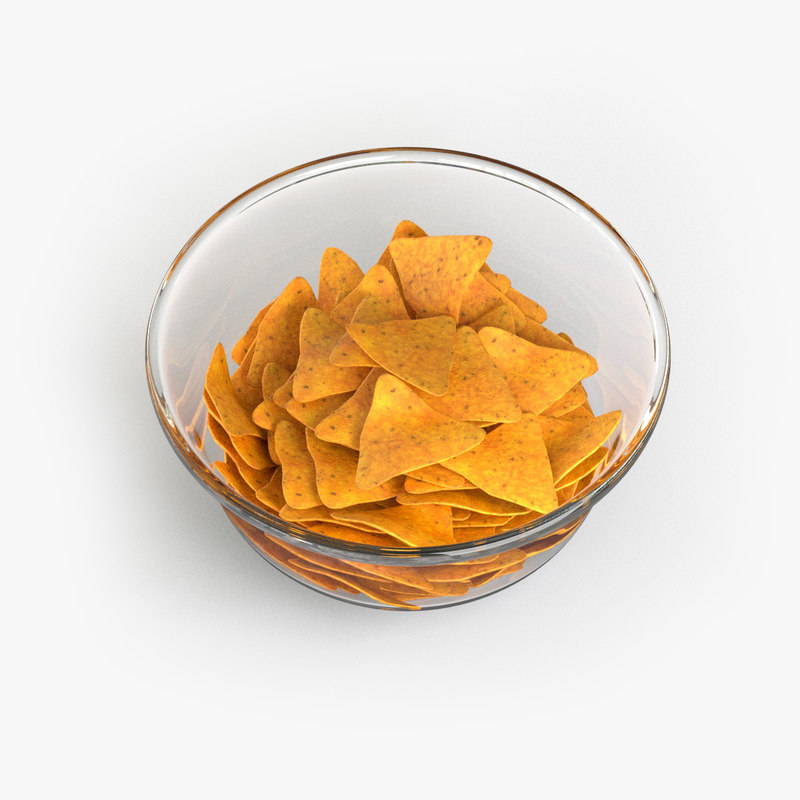 Bowl corn chips 3D model - TurboSquid 1396821