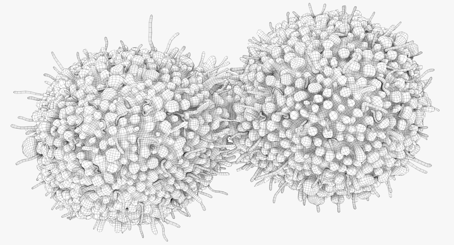 3D cancer cells model - TurboSquid 1396950