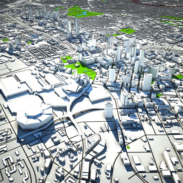 Atlanta Stadt 3D Modelle zum Download | TurboSquid