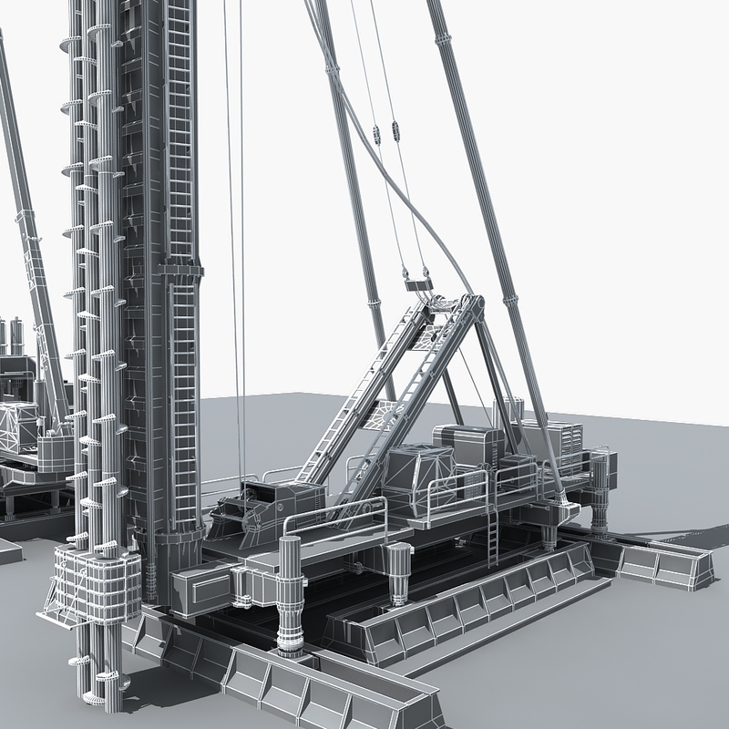3D construction machinery 1 model - TurboSquid 1397122