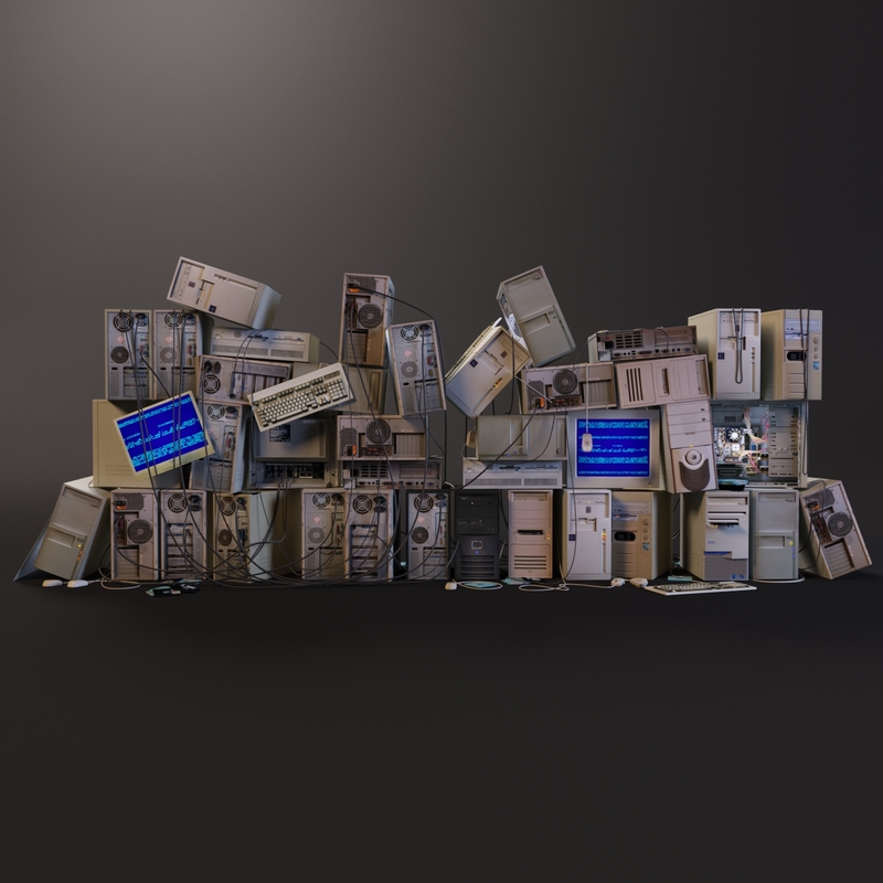 3D computer old - TurboSquid 1397120