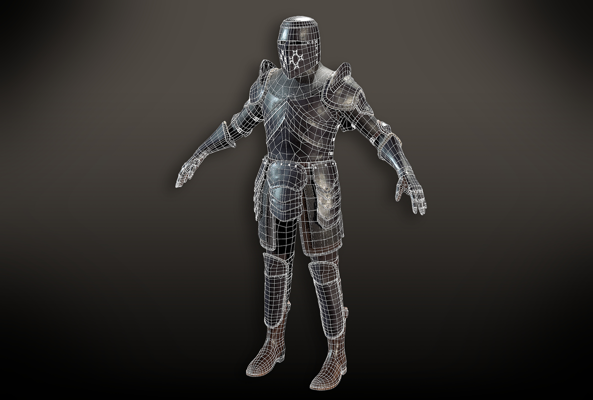 3D model pbr armour - TurboSquid 1397198