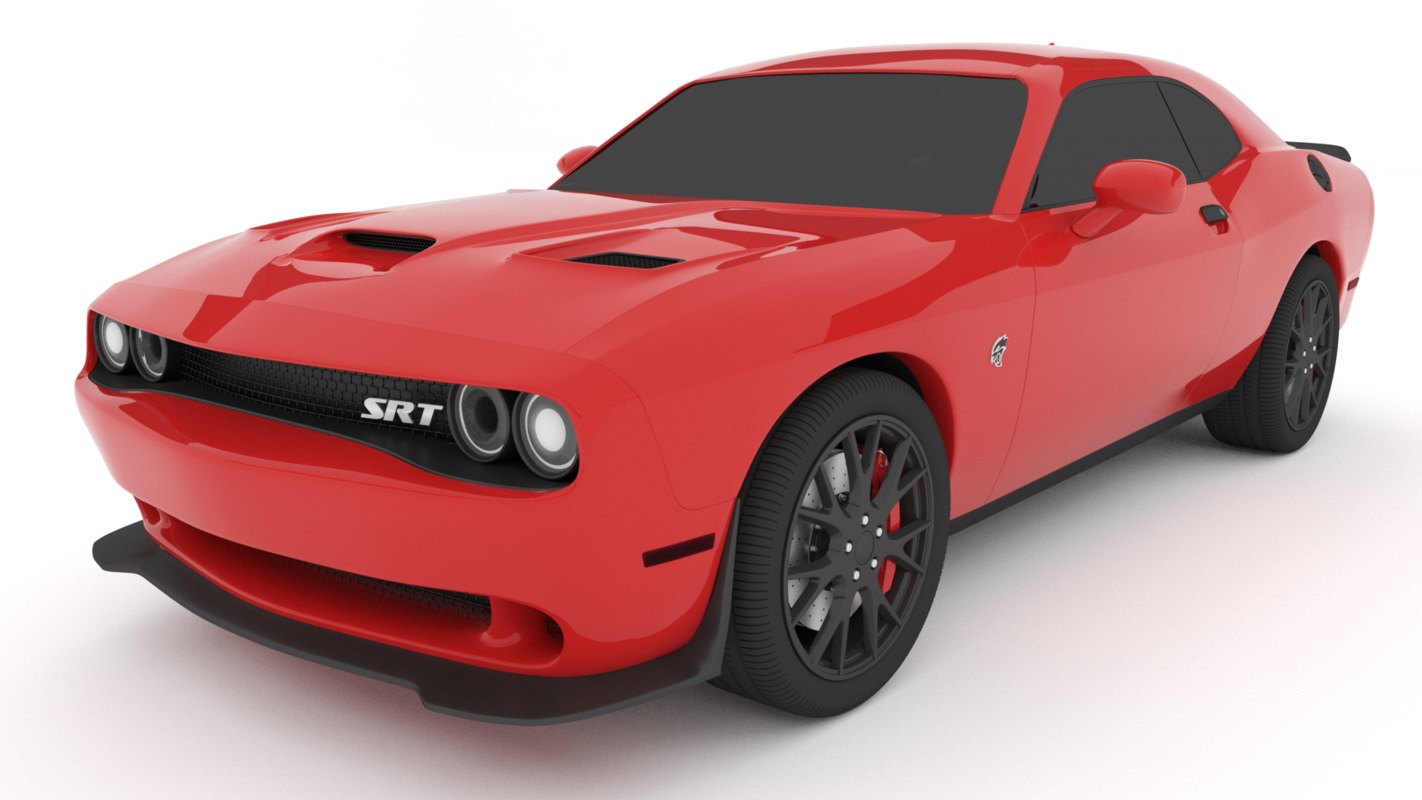 Dodge challenger srt hellcat 3D model - TurboSquid 1397459